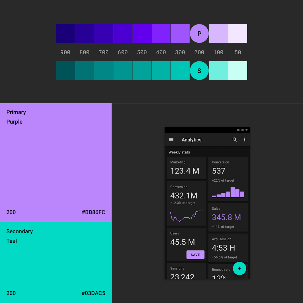 Dark UI Design : Best Practices - Mobile Application & Web Application ...